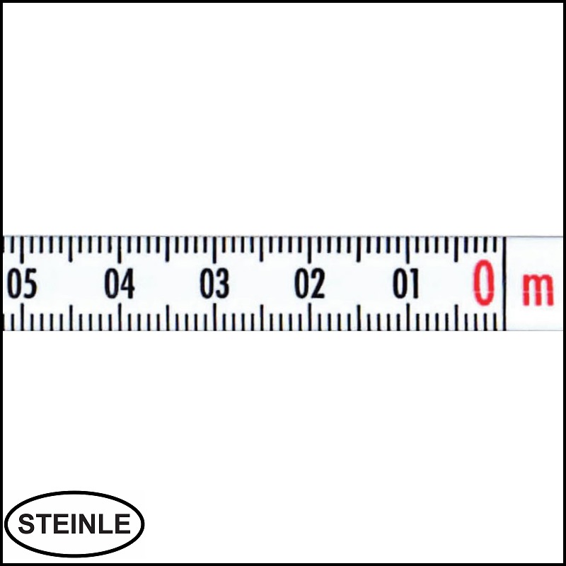 STEINLE Skalenbandmaße Duplexteilung 15000 mm / Breite: 10 mm Massband ...
